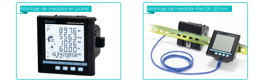 Medidor de calidad de energía Accuenergy ACUVIM II - Eproteca S.A.